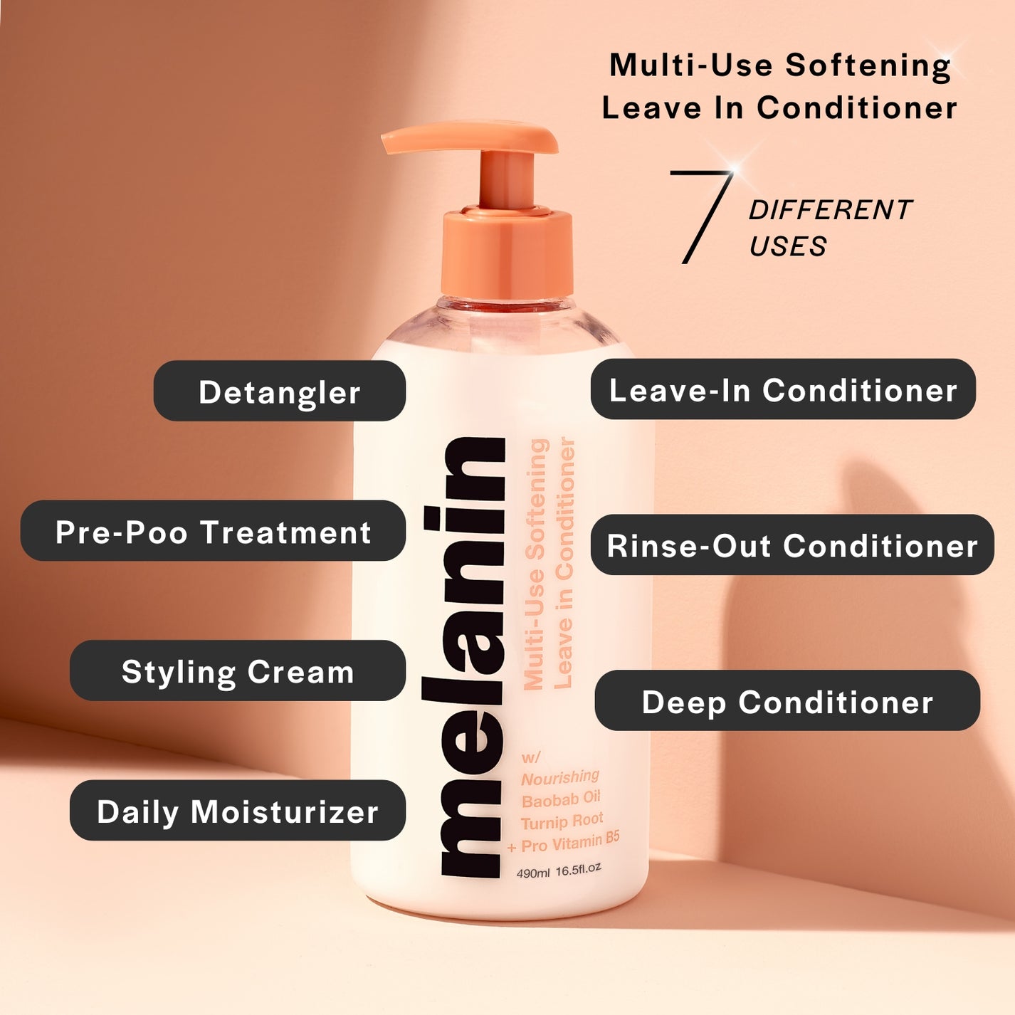 Multi-Use Softening Leave In Conditioner [Pre-Order] – Melanin Haircare ...